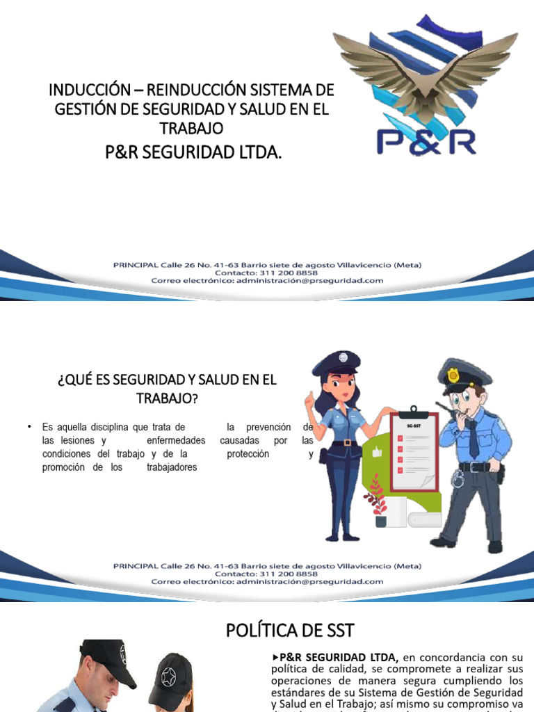Induccion y Reinduccion SST | PDF