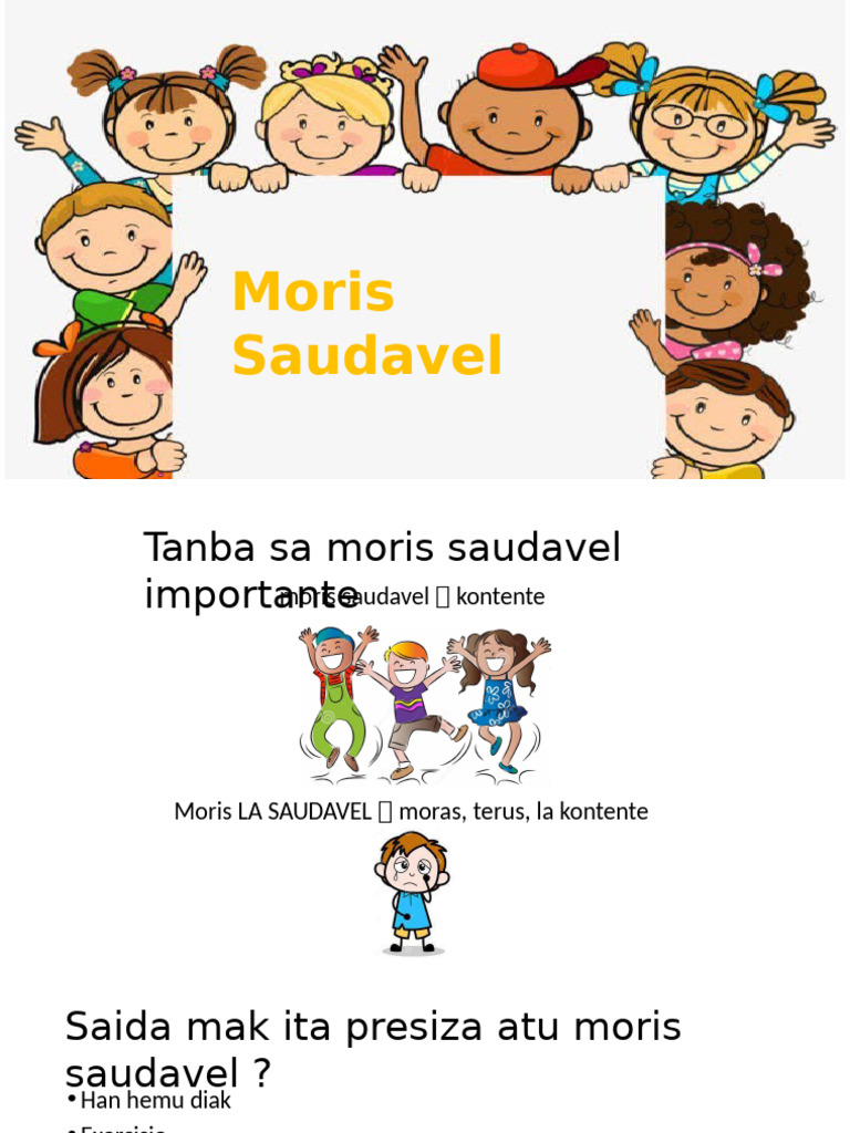 Moris Saudavel Ba Labarik | PDF