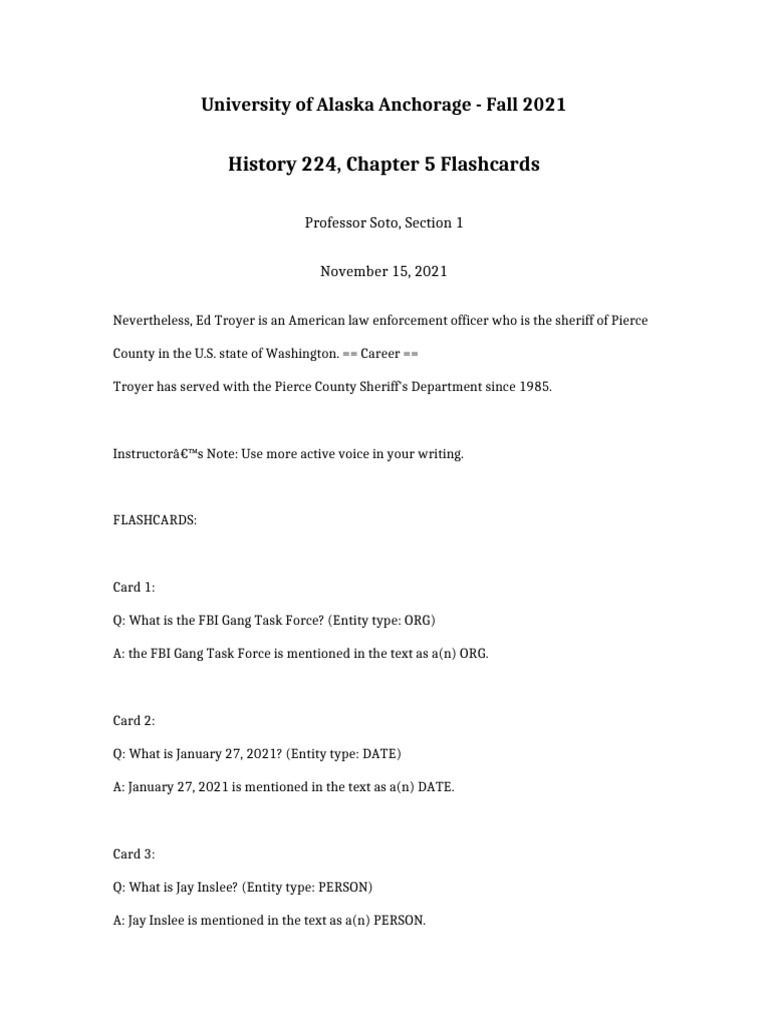 History 224 Chapter 5 Flashcards | PDF