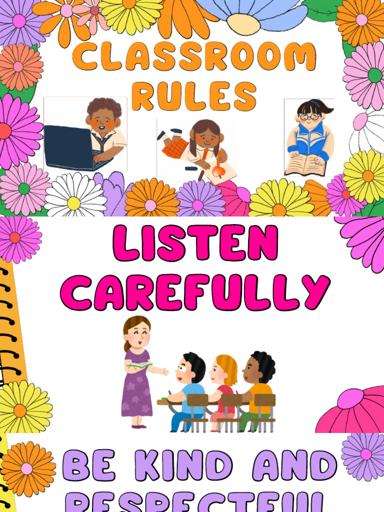 3rd Grade Classroom Rules | PDF