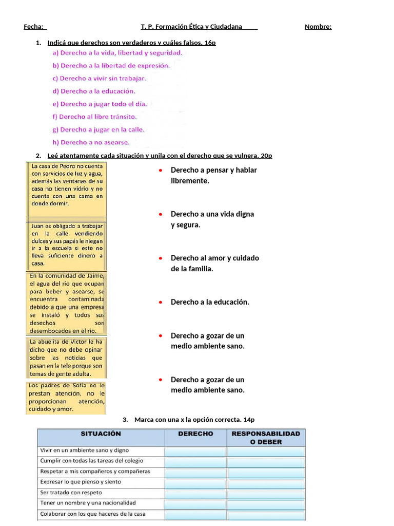 Tp.f.etica Derechos | PDF