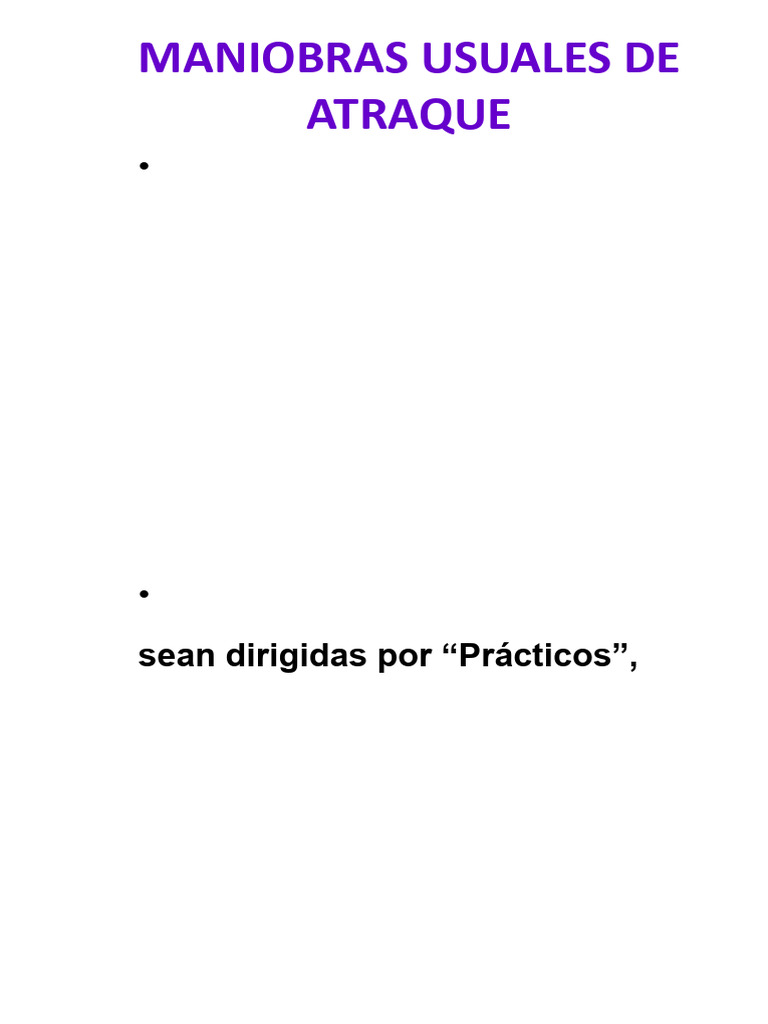 04 Maniobras Usuales de Los Buques | PDF | Remolcador | Embarcación