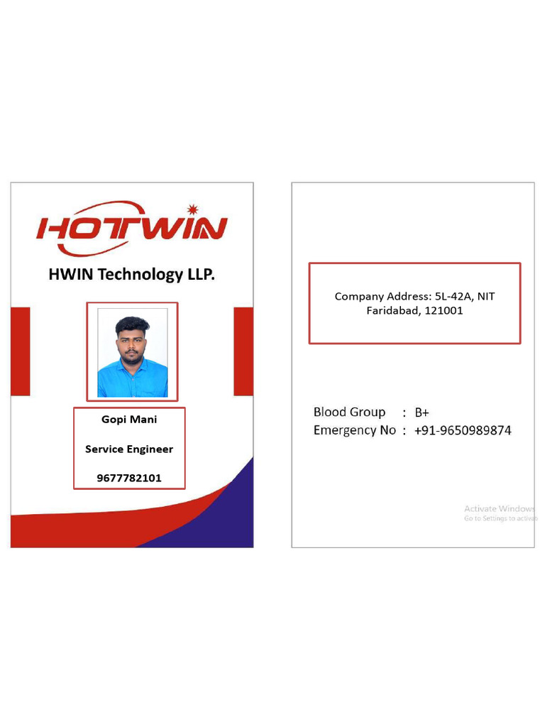 Gopi ID Card | PDF