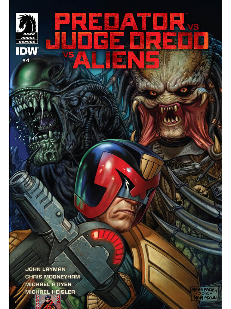 Predator Vs Judge Dredd Vs Aliens 4de4 (CRG) (Por Froiking) | PDF