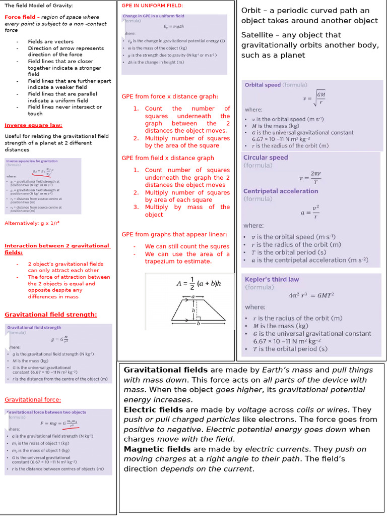 Gravitational Fields | PDF | Force | Gravity