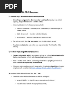 Notice Draft under Section 80 CPC | PDF | Private Law | World Wide Web