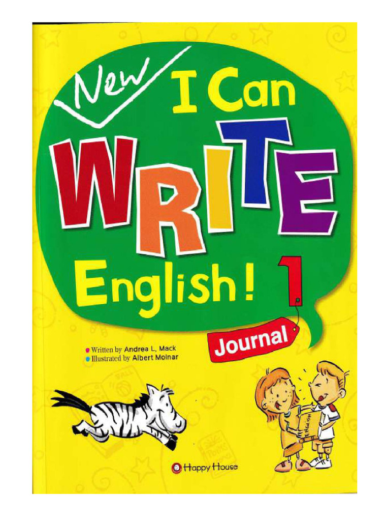 New I Can Write English | PDF