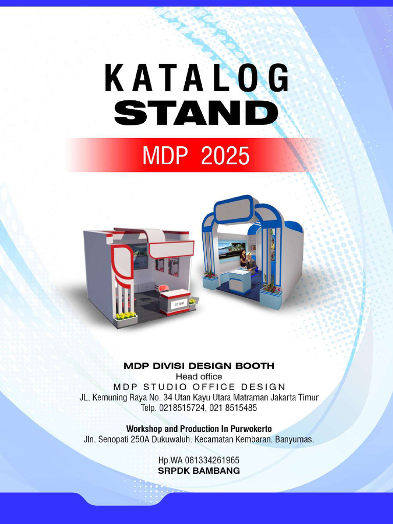 Katalog NEW Desain Stand MDP 2025.Pdf - Compressed | PDF