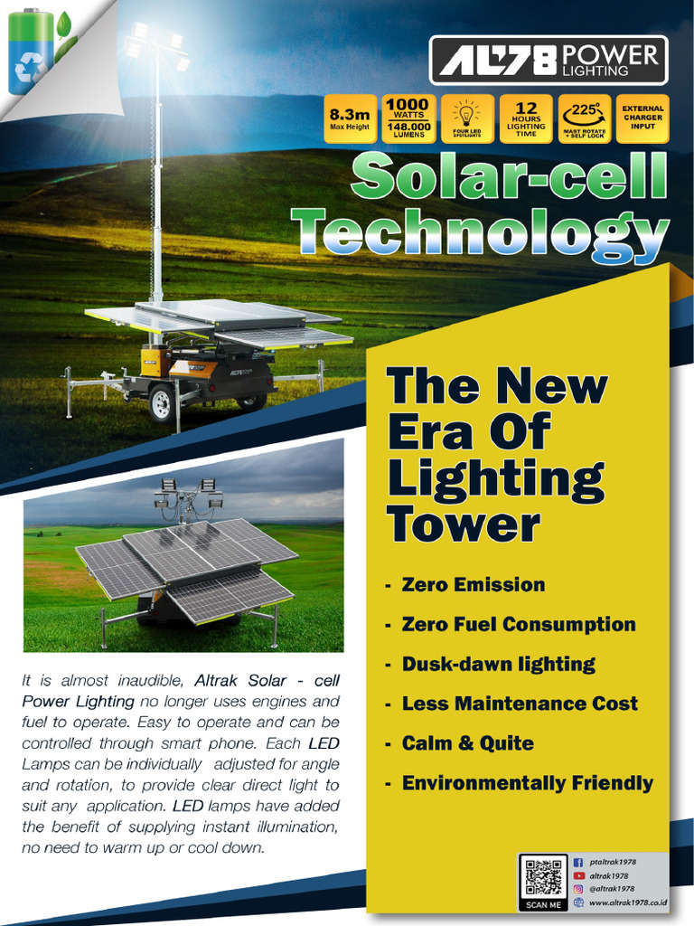 Altrak Power Lighting SX9 | PDF