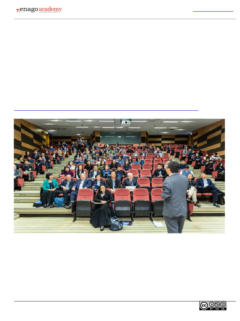 Tips for Chairing Plenary Sessions | PDF