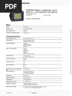 PM5350 Power Monitor Datasheet | PDF | Ac Power | Power (Physics)