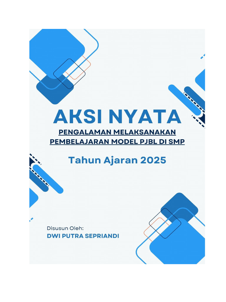 Contoh Proyek PjBL di SMP | PDF