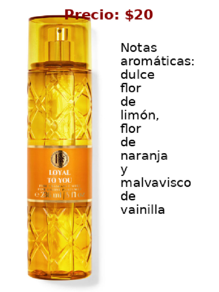 Loyal Perfume Vertical Notes | PDF