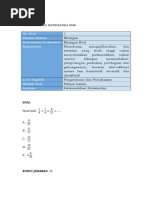 Paket Soal TKA Matematika SMK 30lengkap | PDF