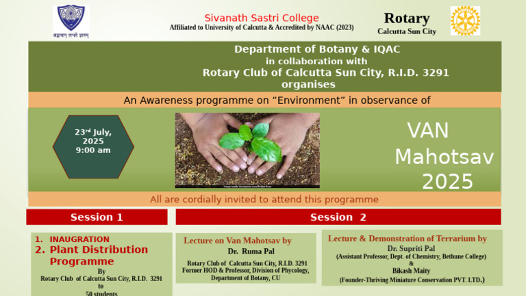 VAN Mahotsav Template-1 | PDF