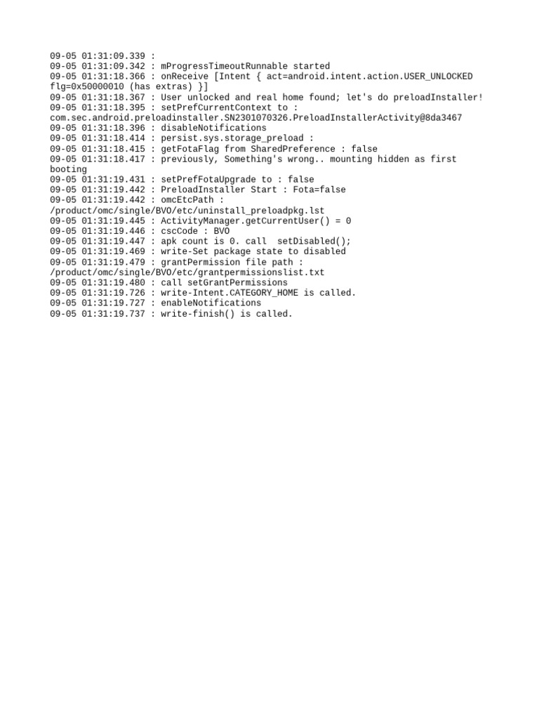 Preload Installer | PDF