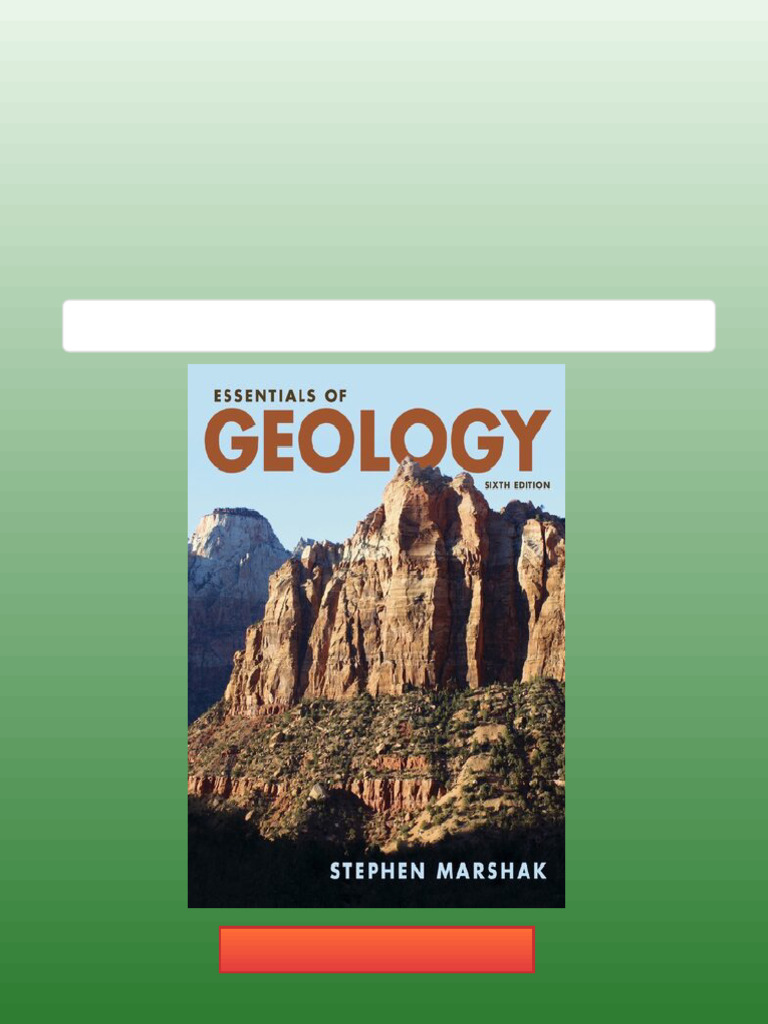 Essentials of Geology Sixth Edition Stephen Marshak PDF Download | PDF ...