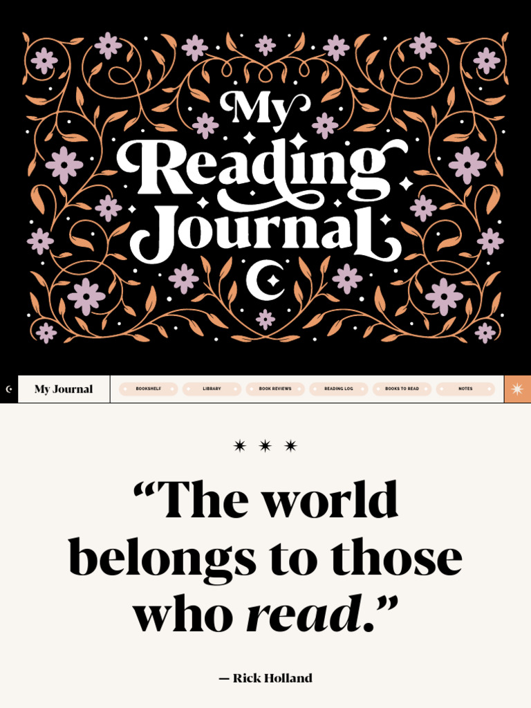 Book Tracking and Review Journal | PDF | Book Publishing