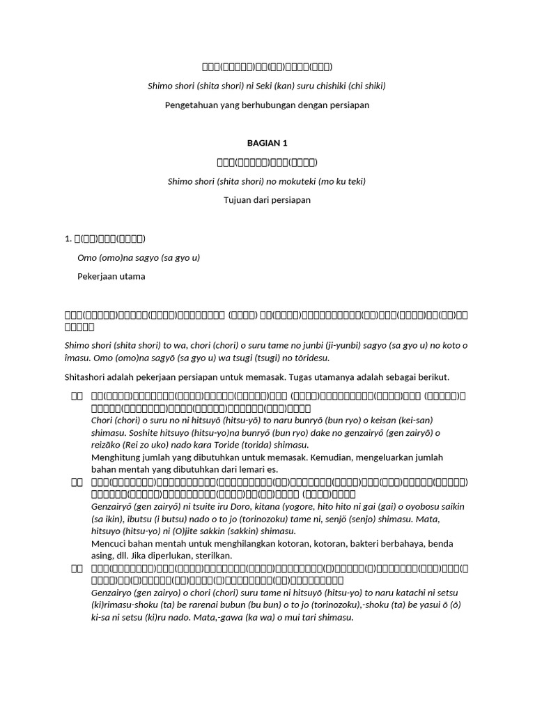 Food Prep Lesson-2 | PDF