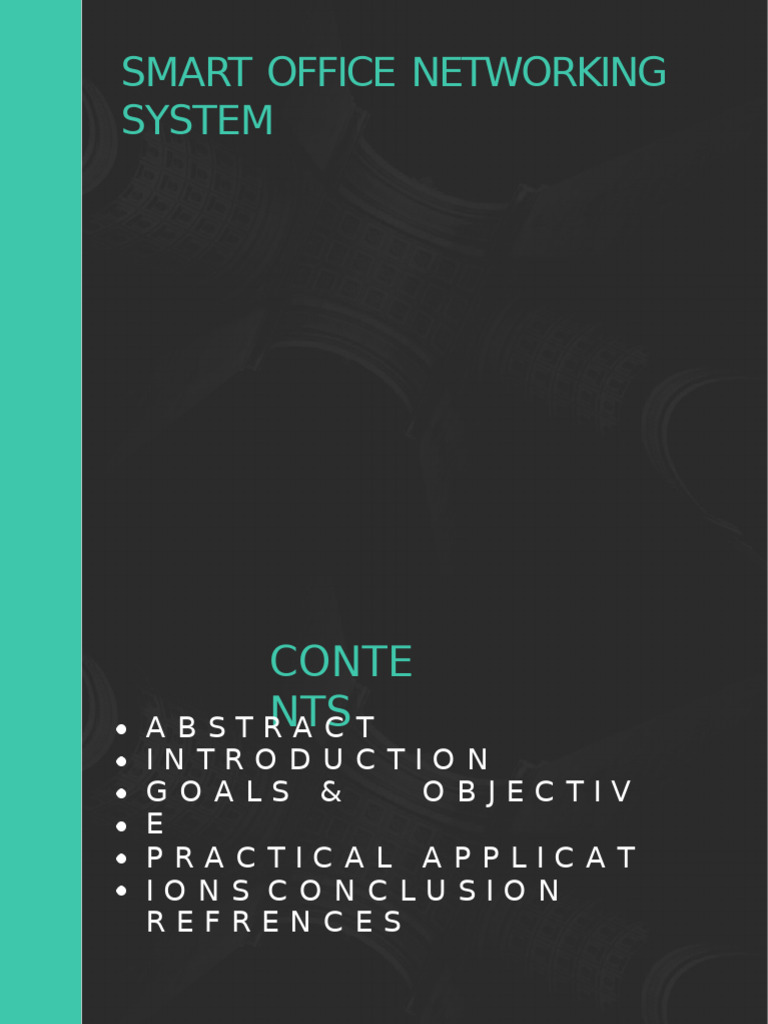 Smart Office Networking System | PDF | Internet Of Things | Computer ...