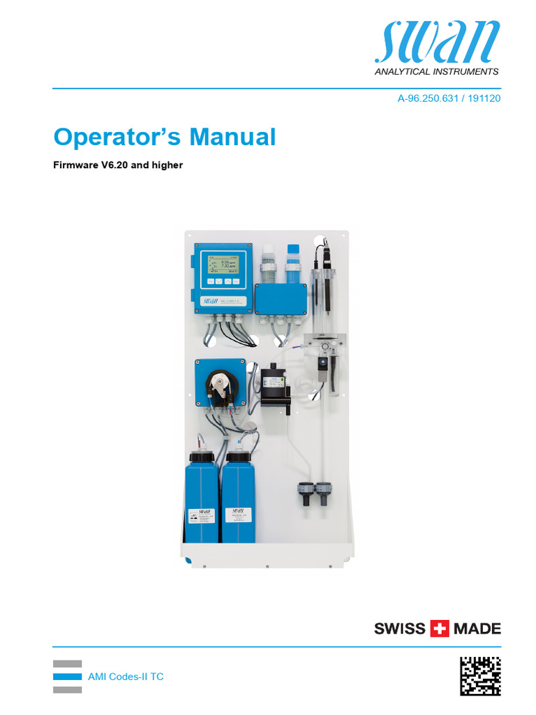 AMI Codes-II TC Operator Manual | PDF | Instrumentation | Electrical ...