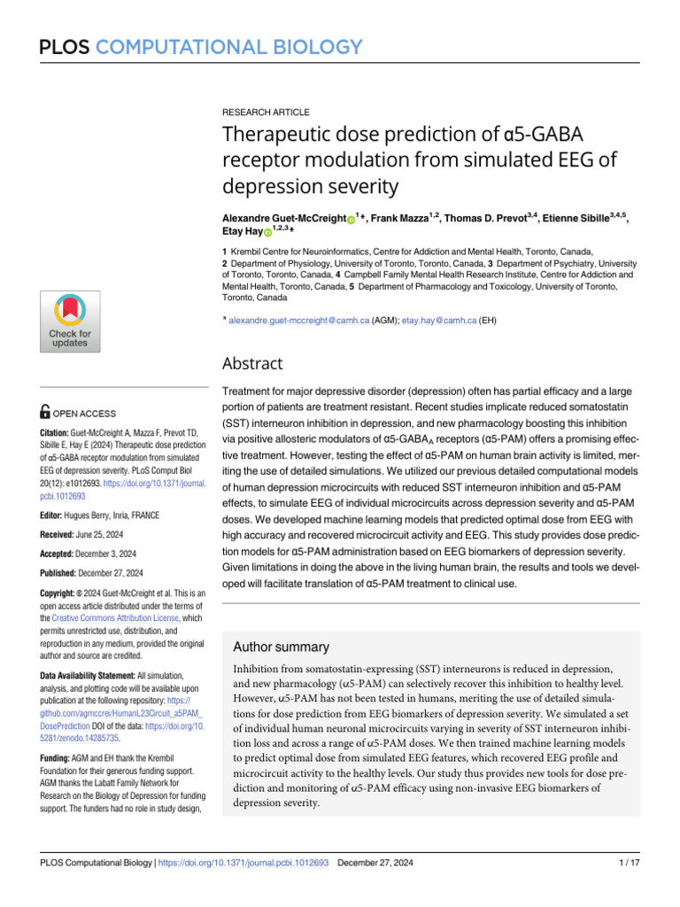 Microcircuit Eeg Drug Dosage | PDF | Electroencephalography | Synapse