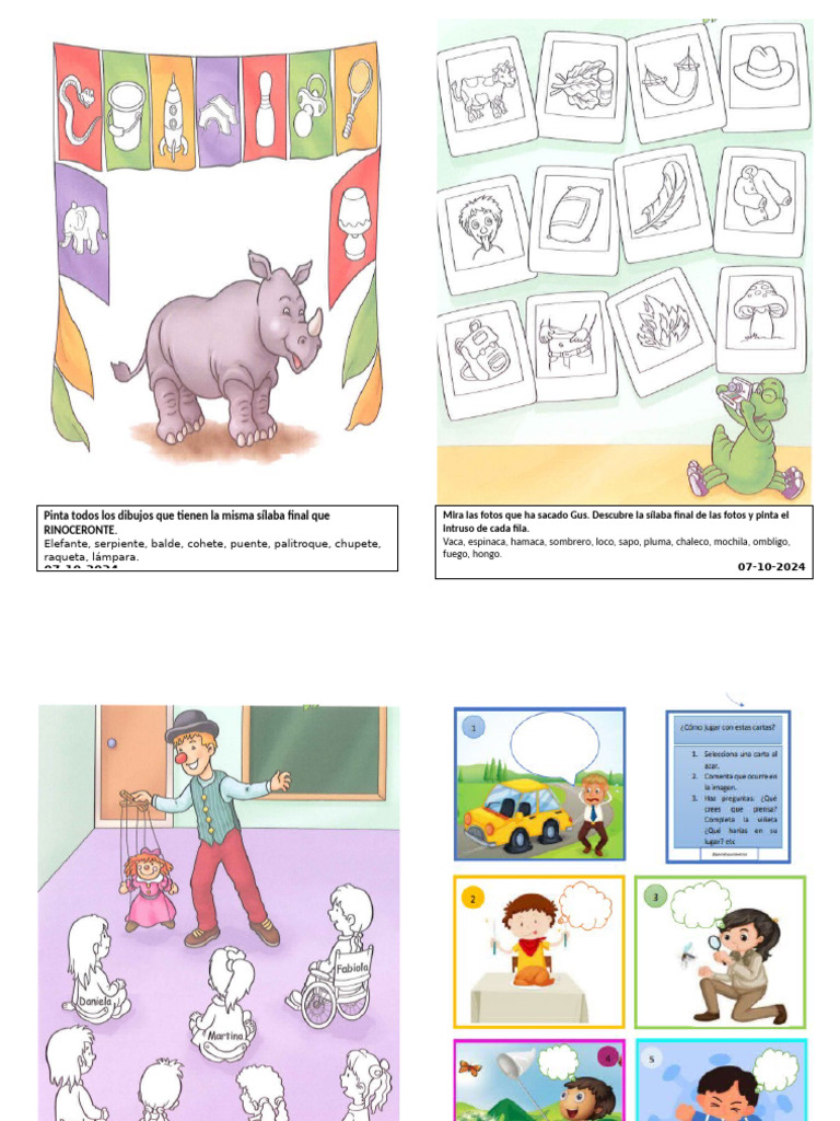 Actividad Prekinder | PDF