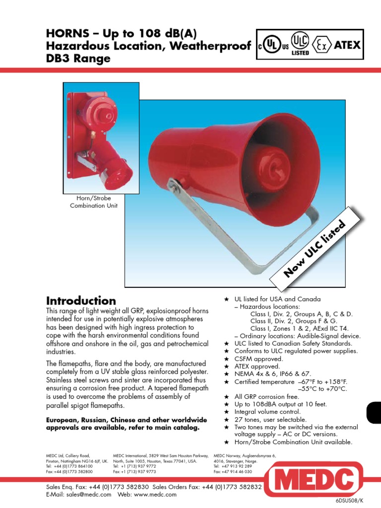 Cooper Medc Datasheet Db3 6dsus08 Issue K 0 | PDF | Direct Current ...