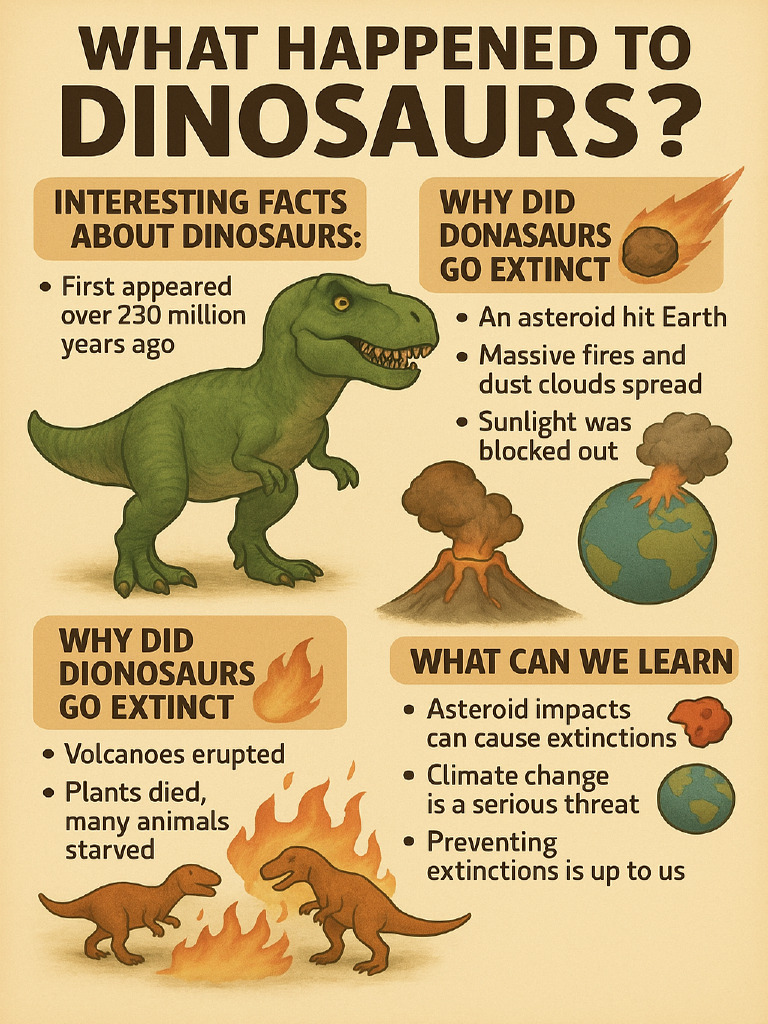 Dinosaur Extinction Poster | PDF