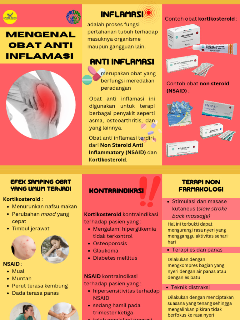 Contoh Obat Anti Inflamasi Non Steroid | PDF