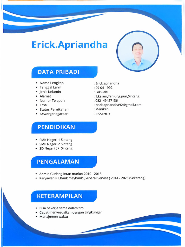 CV Erick | PDF
