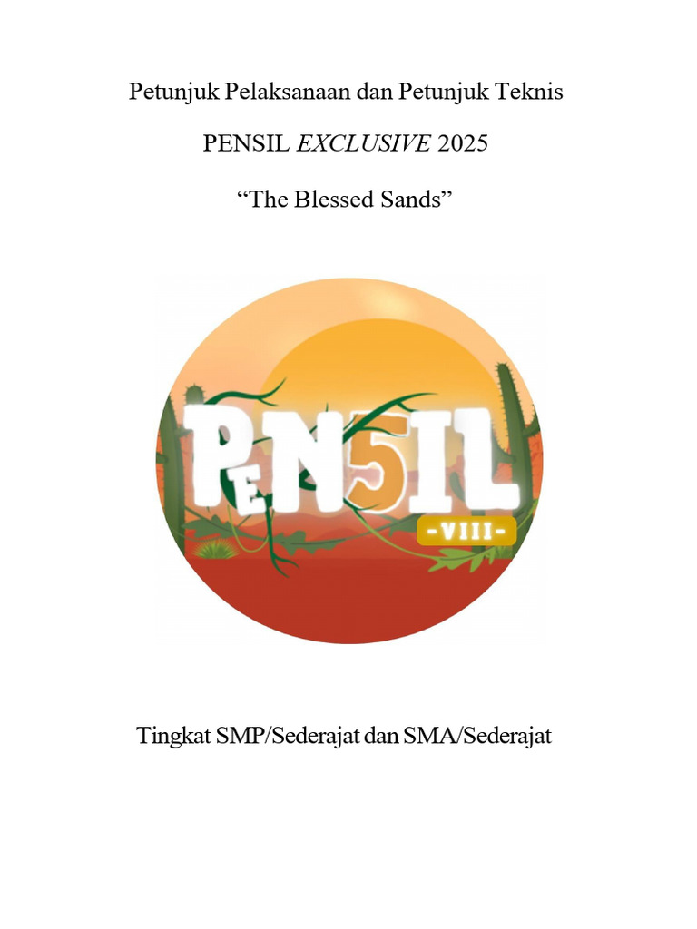 Petunjuk Lomba Da’i SMP/SMA 2025 | PDF