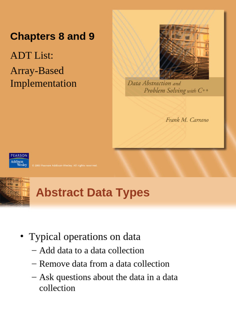 8 Abstract Data Types | PDF | Software Development | Computer Engineering