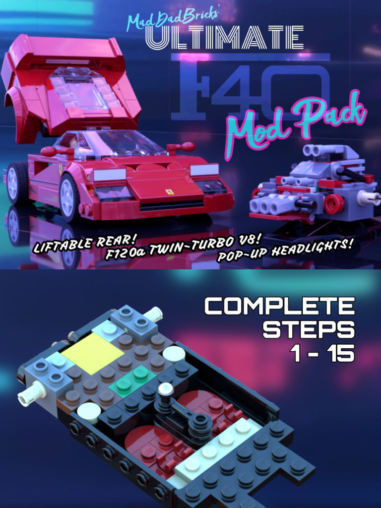 MadDadBricks Ultimate F40 Mod Pack | PDF