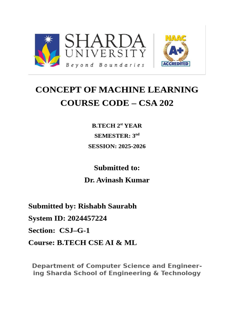 Rishabh Saurabh - 2024457224rishabh 2 | PDF | Machine Learning | Stroke