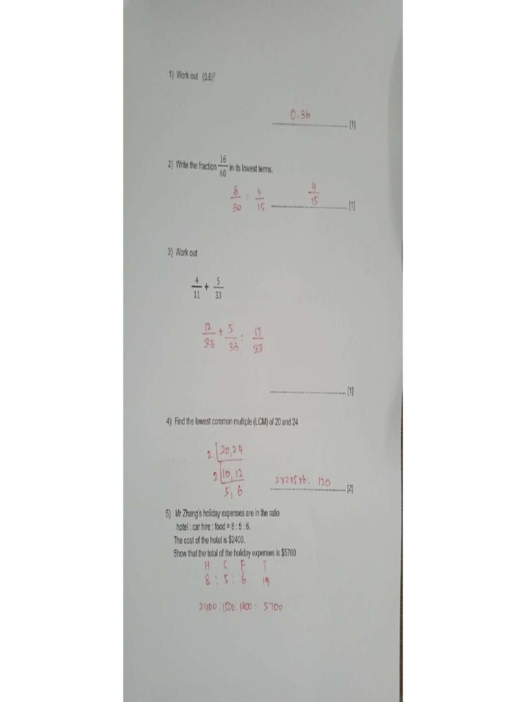 Worksheet 2 (answers) | PDF