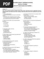 Belizean Studies Learning Outcomes Cycle 1 | PDF | Belize | Maya Peoples