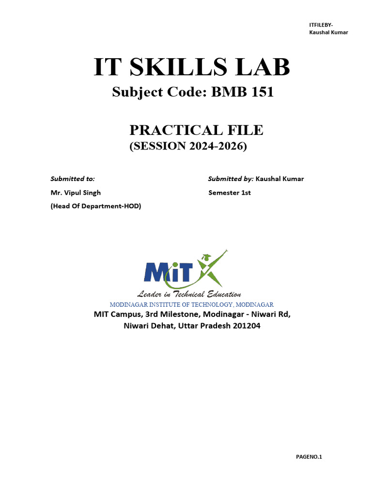 Kaushal Kumar IT File | PDF | Salary | Page Layout