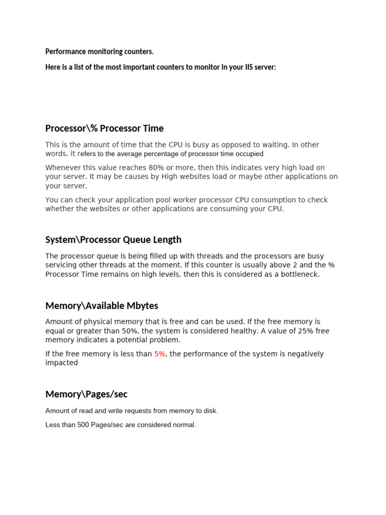 Performance Monitoring Counters | PDF | Thread (Computing) | Central Processing Unit