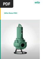 Wilo-Rexa Series (Product Catalogue) | PDF | Pump | Water