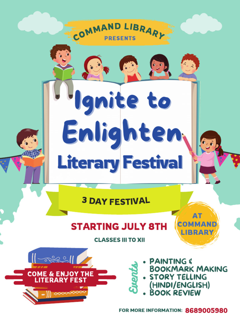 Literary Festival at Command Library | PDF