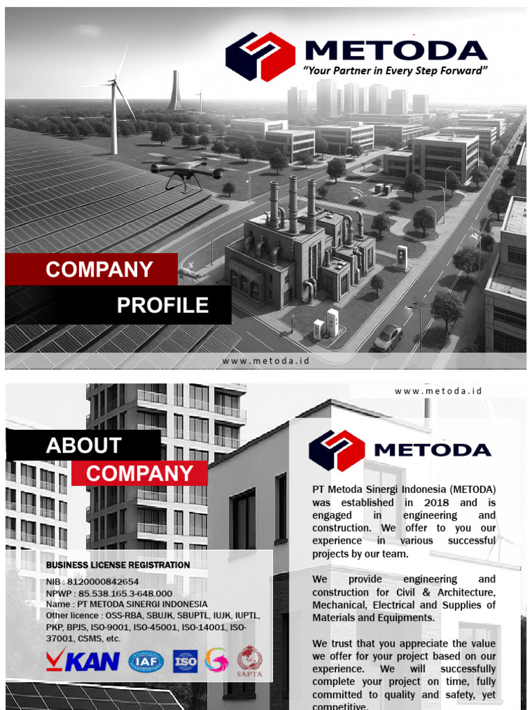 PT Metoda Sinergi Indonesia Overview | PDF | Occupational Safety And ...