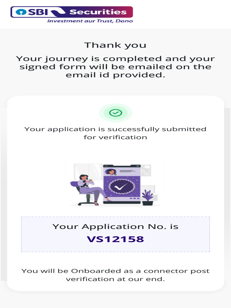 Application Submission Confirmation | PDF