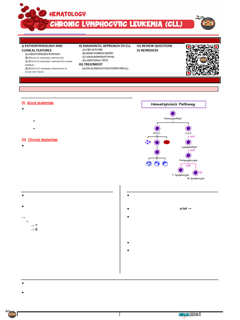 Chronic Lymphocytic Leukemia (CLL) (2) Atf | PDF | Leukemia | B Cell