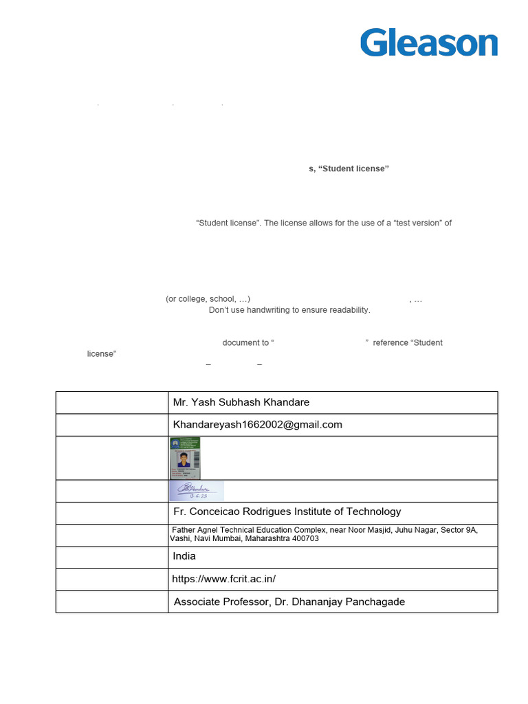 KISSsoft Student License Application Guide | PDF | License | Civil Law ...