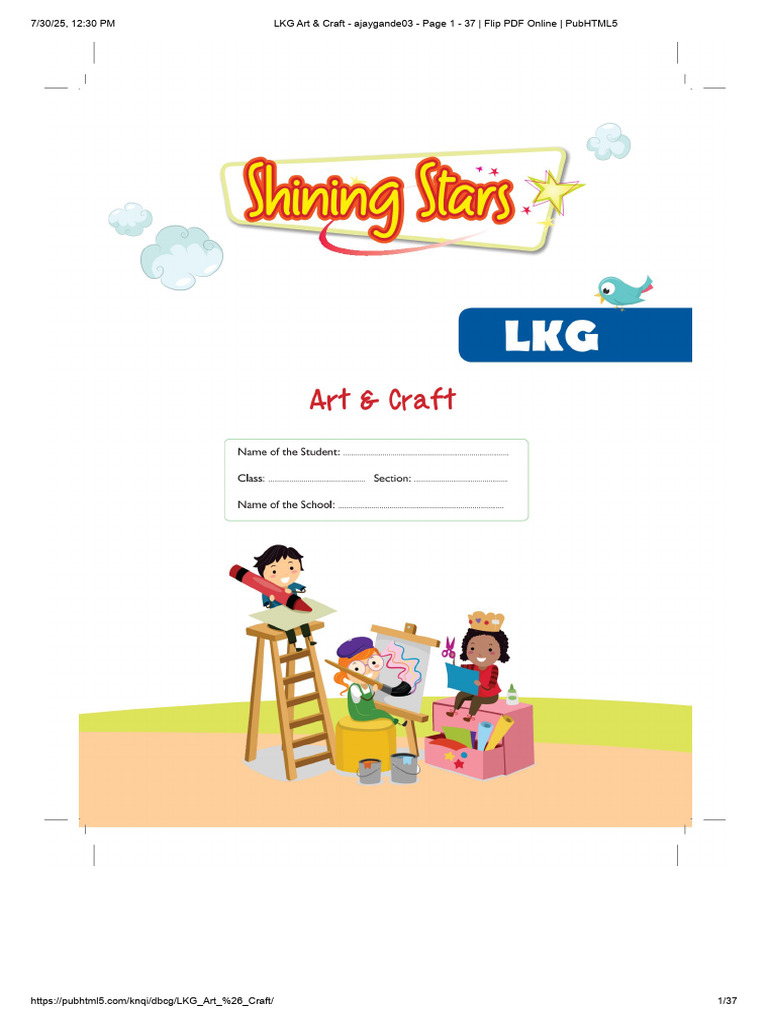 LKG Art & Craft - Ajaygande03 - Page 1 - 37 - Flip PDF Online ...