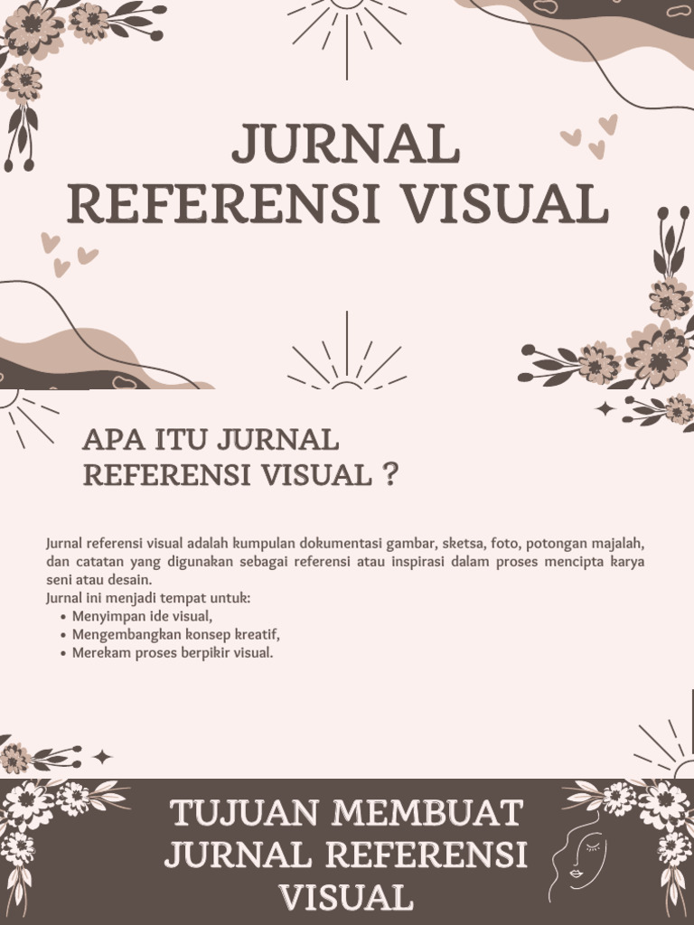 Kegunaan Jurnal Referensi Visual | PDF