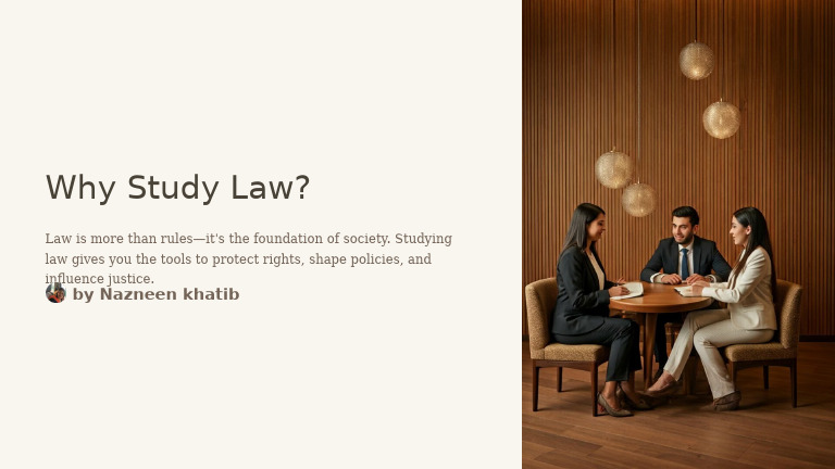 Why Study Law | PDF