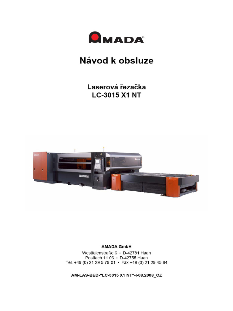Manuál LC3015 | PDF