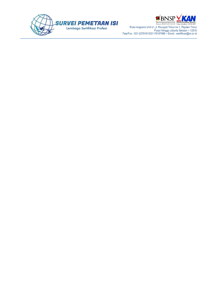 0887 Dir-Spb Lsp-Isi Agustus 2022 Pengumuman Pelatihan Askom LSP Isi - Komwil | PDF